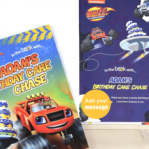 Nickelodeon Blaze and The Monster Machines Birthday Personalized Book
