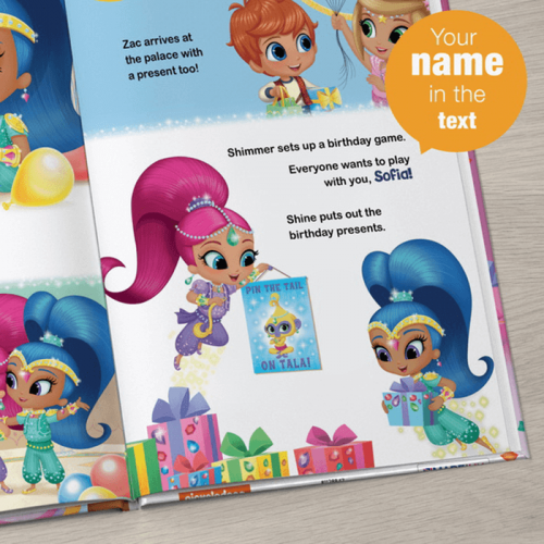 Nickelodeon Shimmer and Shine Personalized Book